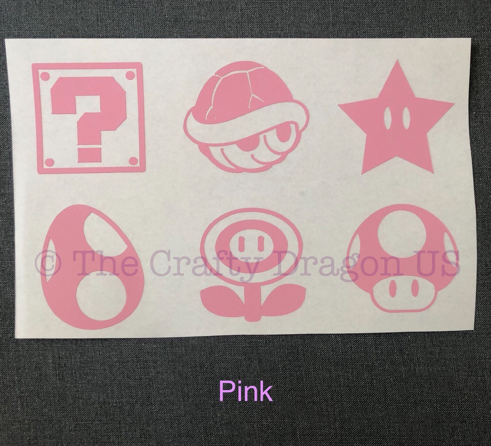 Mario Decals Retro Decals Nintendo Decals | Etsy