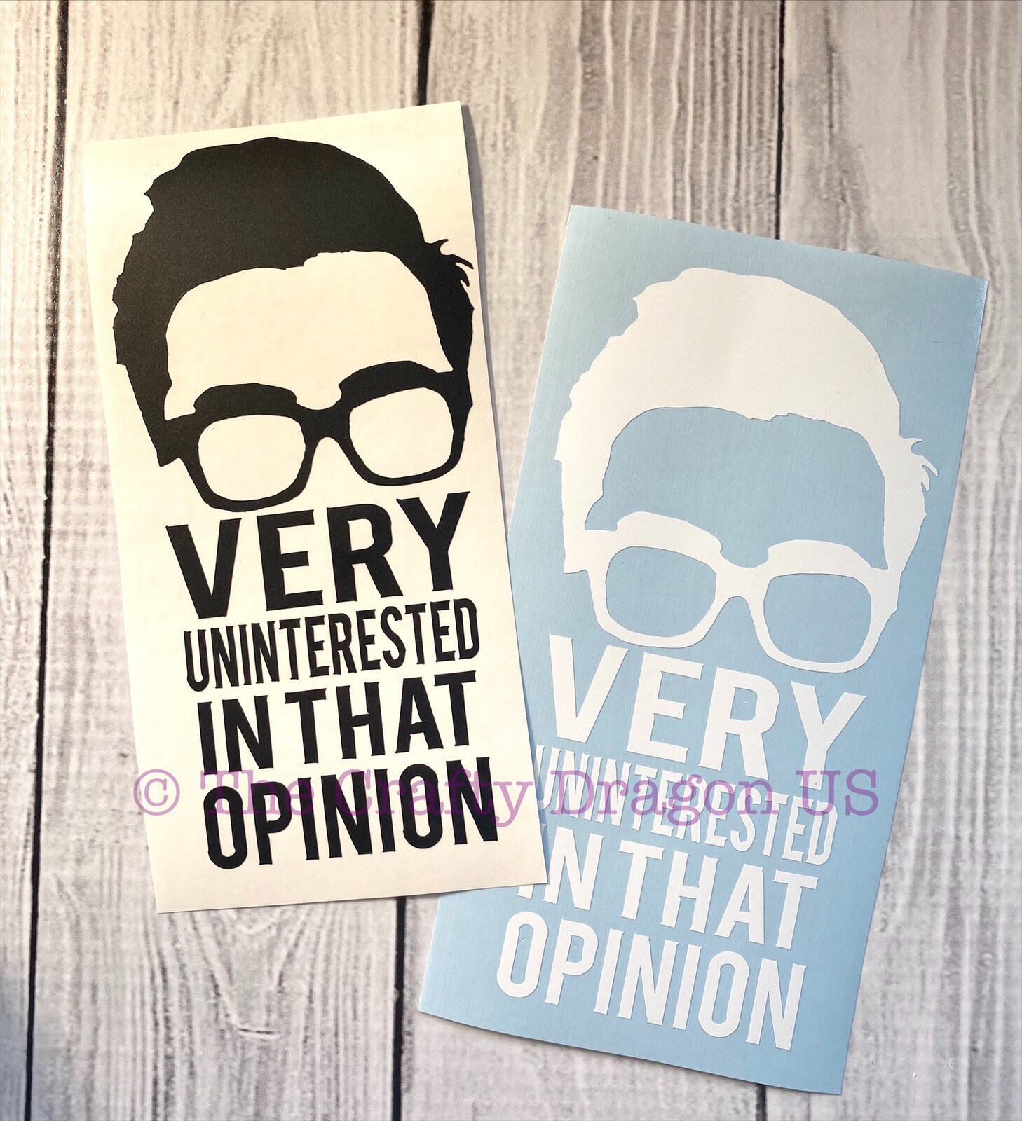 Very Uninterested in That Opinion Decal - Etsy UK