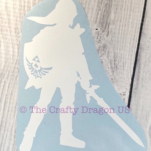 Zelda Car Decal Link Car Decal - Etsy