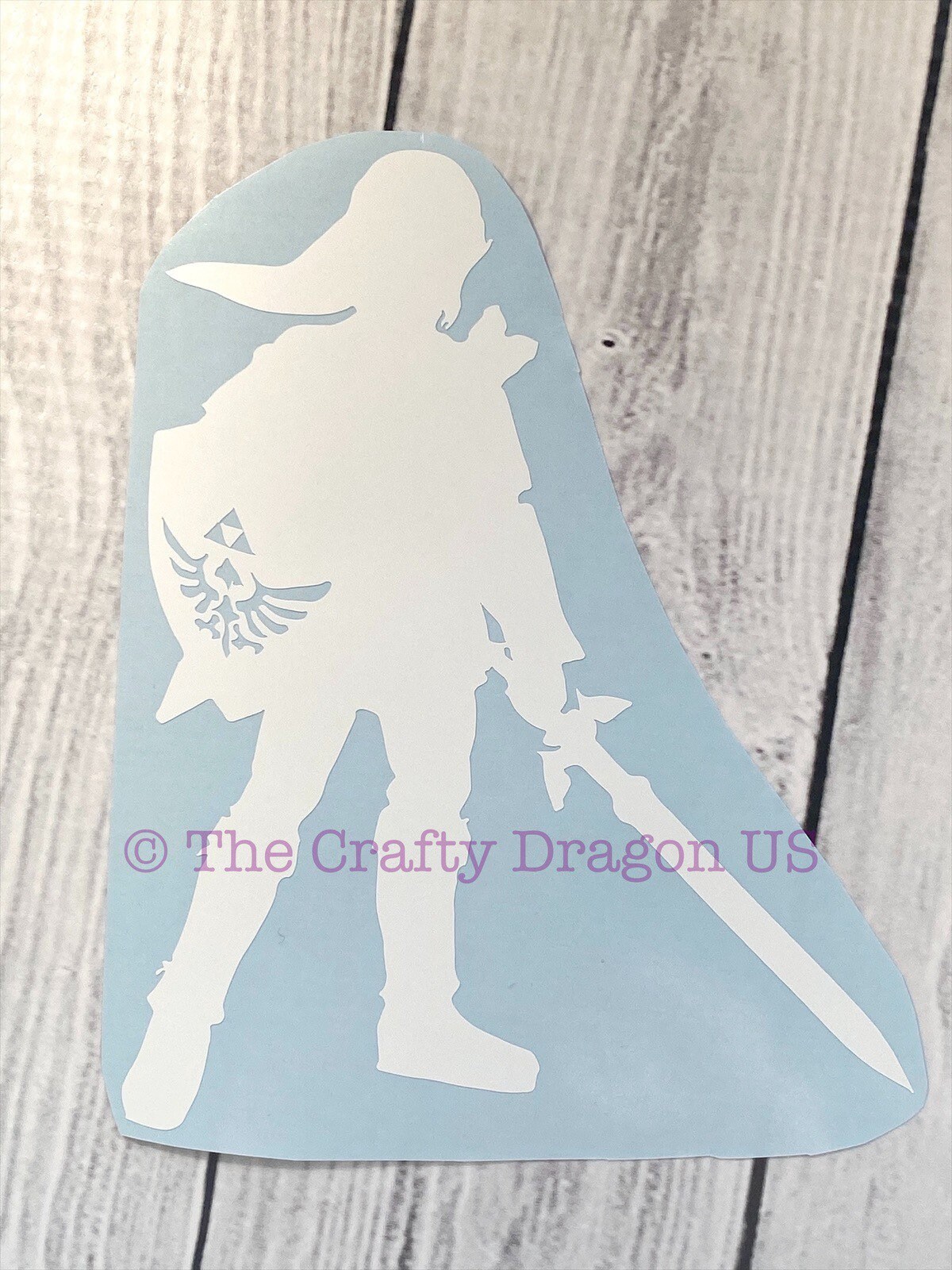 Zelda Car Decal Link Car Decal | Etsy