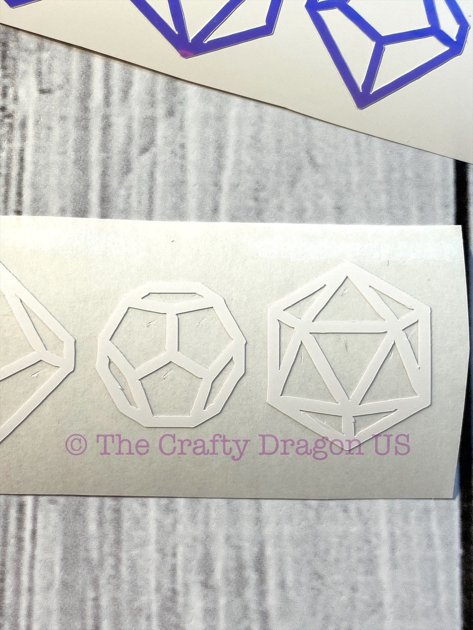 D&D Dice Car Decal Dungeons and Dragons Laptop Decal DND - Etsy