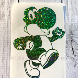Yoshi Decal, Yoshi Sticker for Car, Laptop, Tumbler - Etsy