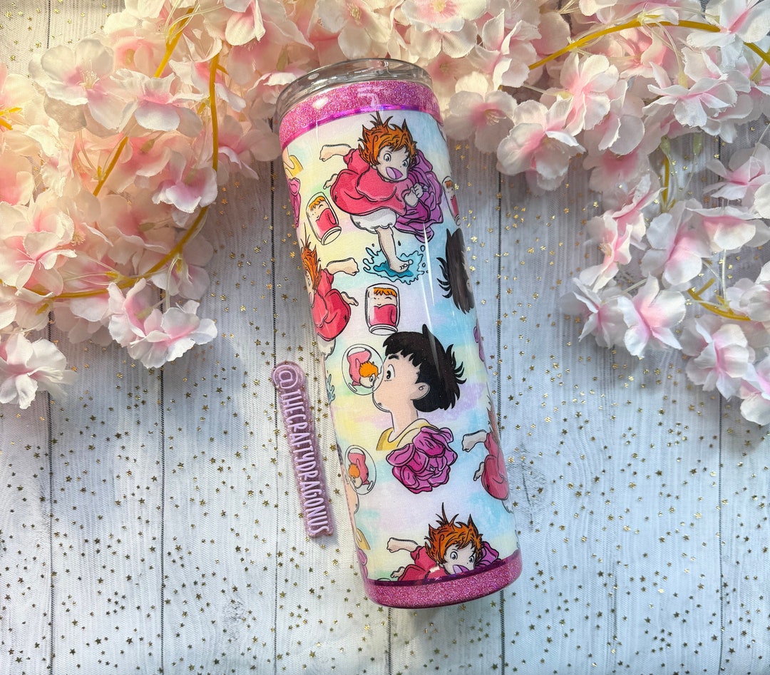 30 Ounce Stainless Steel Skinny Tumbler, Kawaii Tumbler, Cute Accessory ...