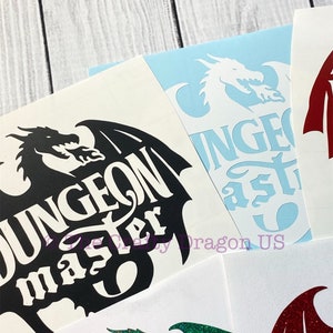 D&D Car Decal, Dungeons and Dragons Decal, Dungeon Master Decal, Dnd ...