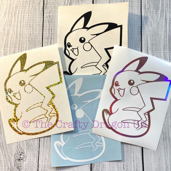 Pikachu Decal - Etsy