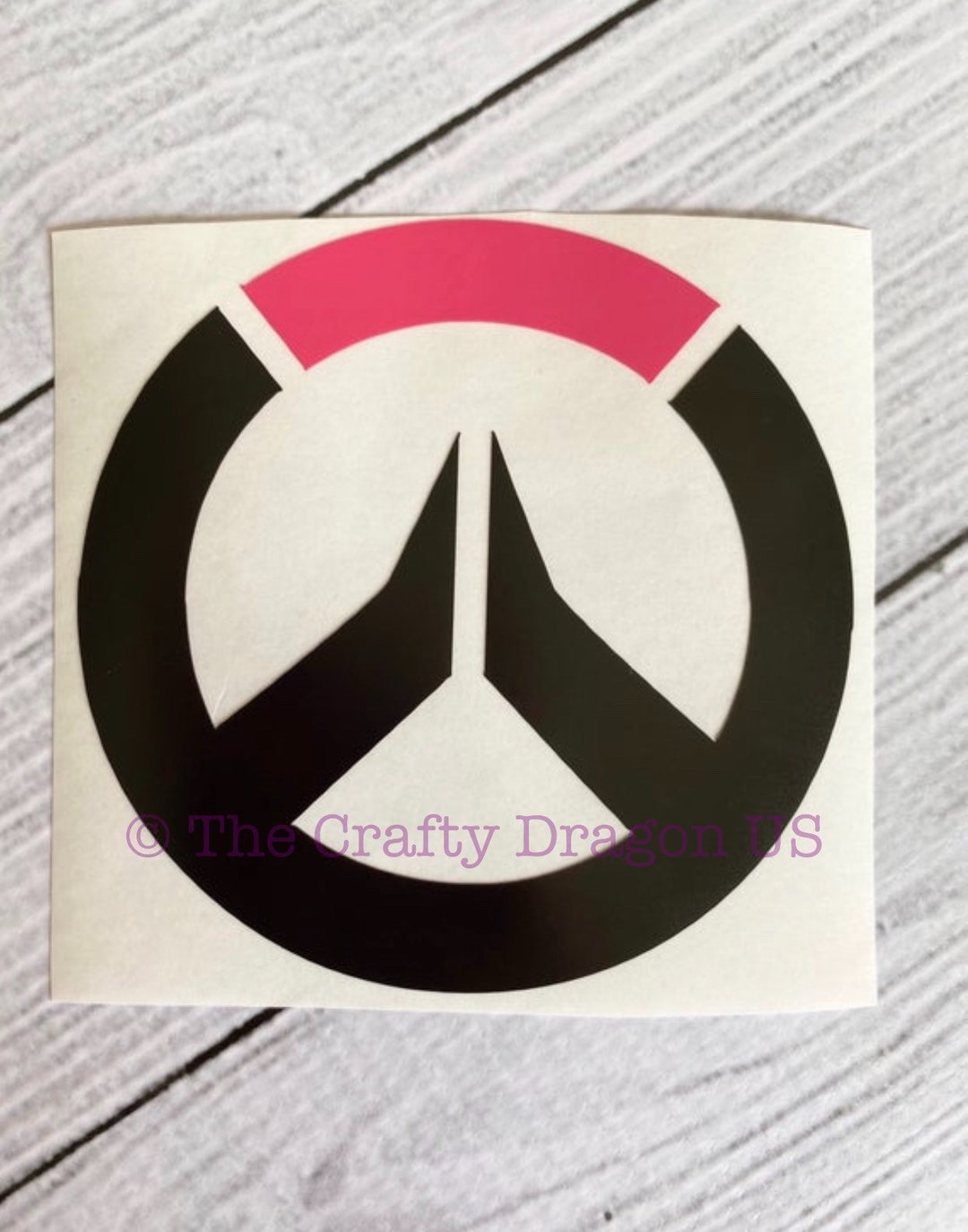 Over Watch Decal, D. Va Pink Overwatch Decal - Etsy