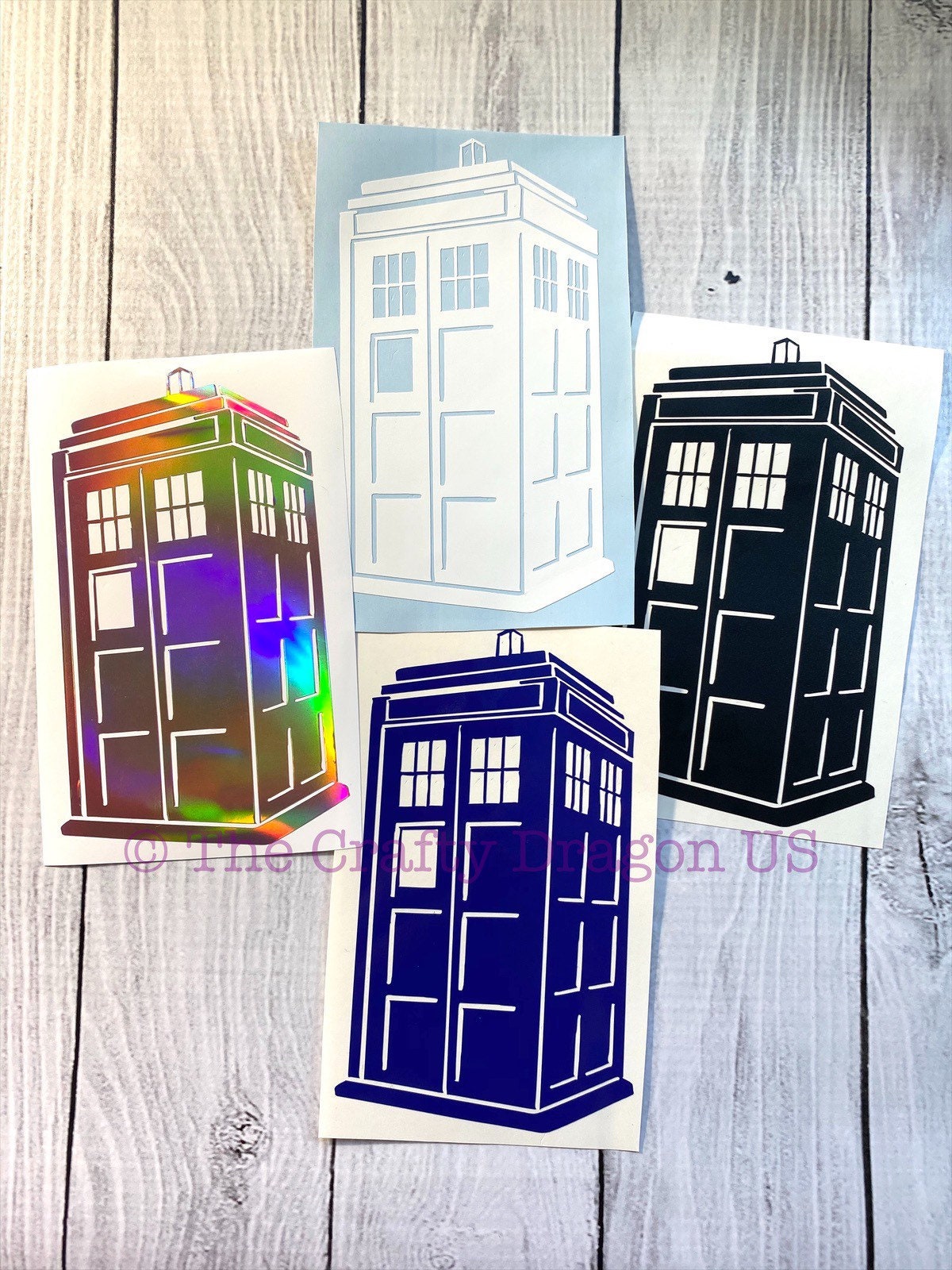 Doctor Who Tardis Decal for Car Laptop | Etsy