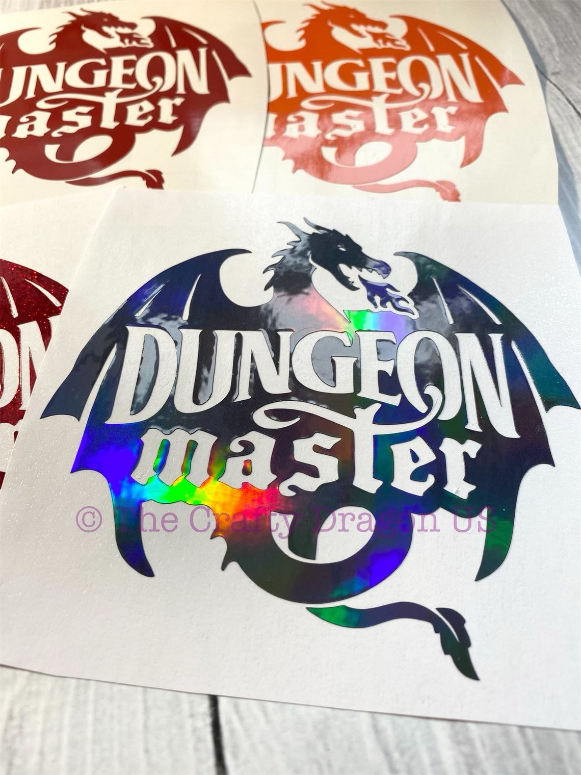 D&D Car Decal Dungeons and Dragons Decal Dungeon Master | Etsy