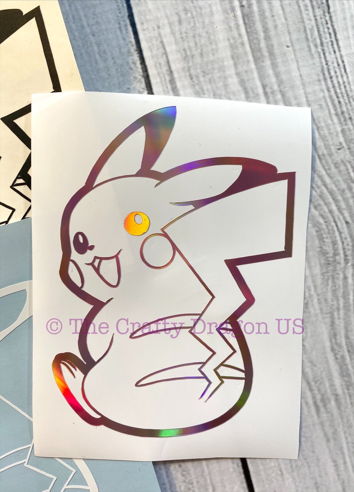 Pokémon Pikachu Car Decal - Etsy