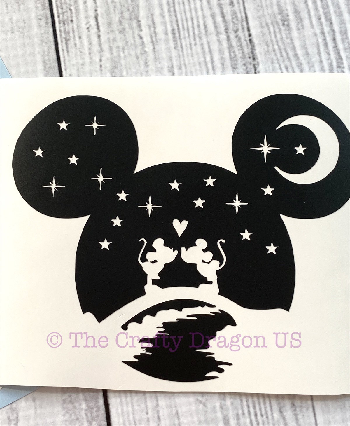 Disney Inspired Mickey and Minnie Decal - Etsy
