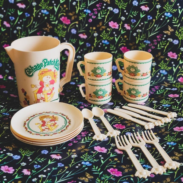 Plastic Tea Set - Etsy