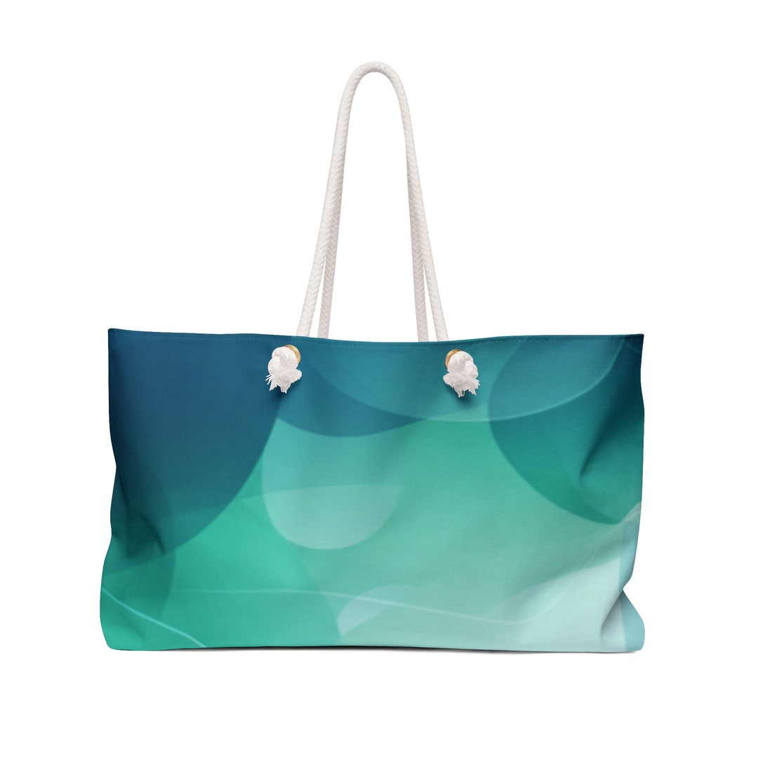 Contrast Mint Green Weekender Bag - Etsy