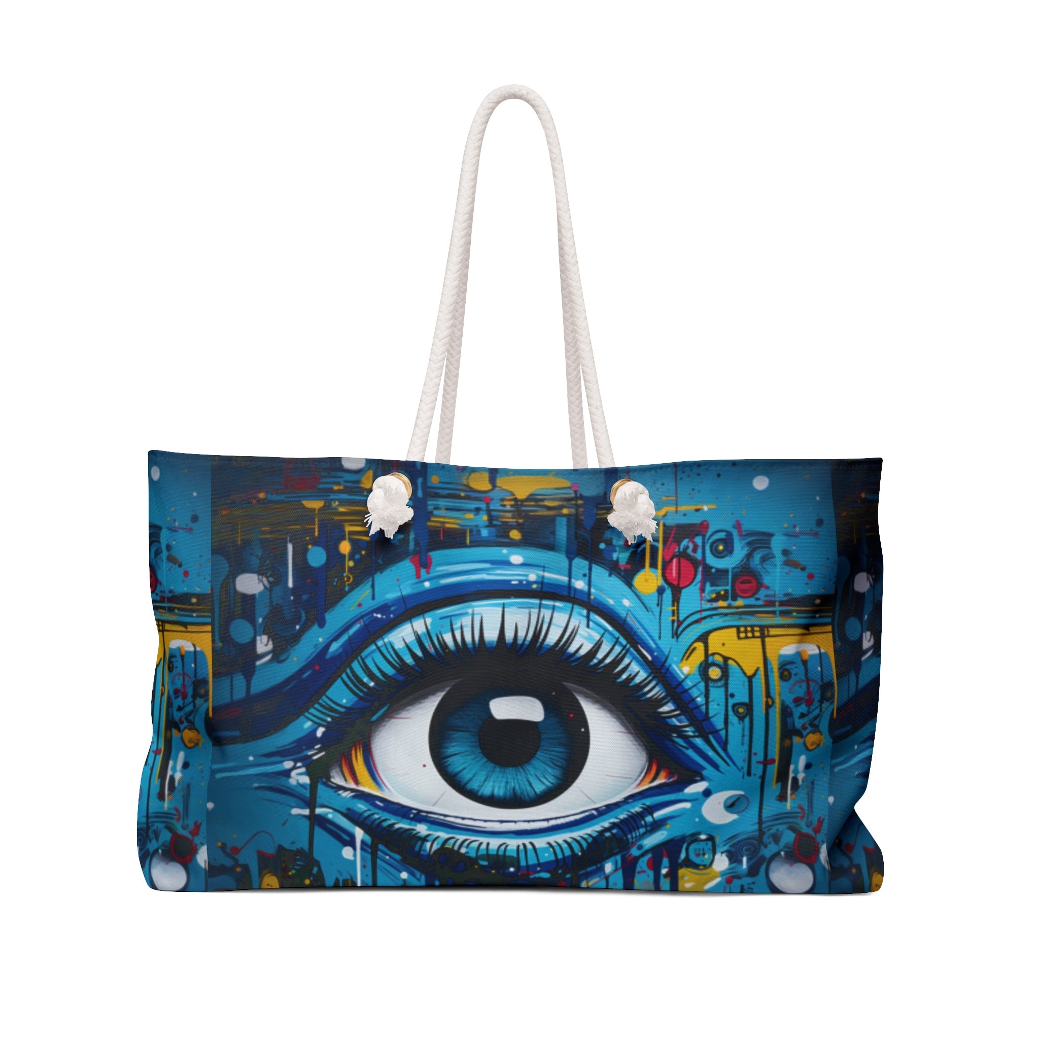 Blue Eyes Evil Eye Candy Weekender Bag Pack Your Bags and Go the Best ...
