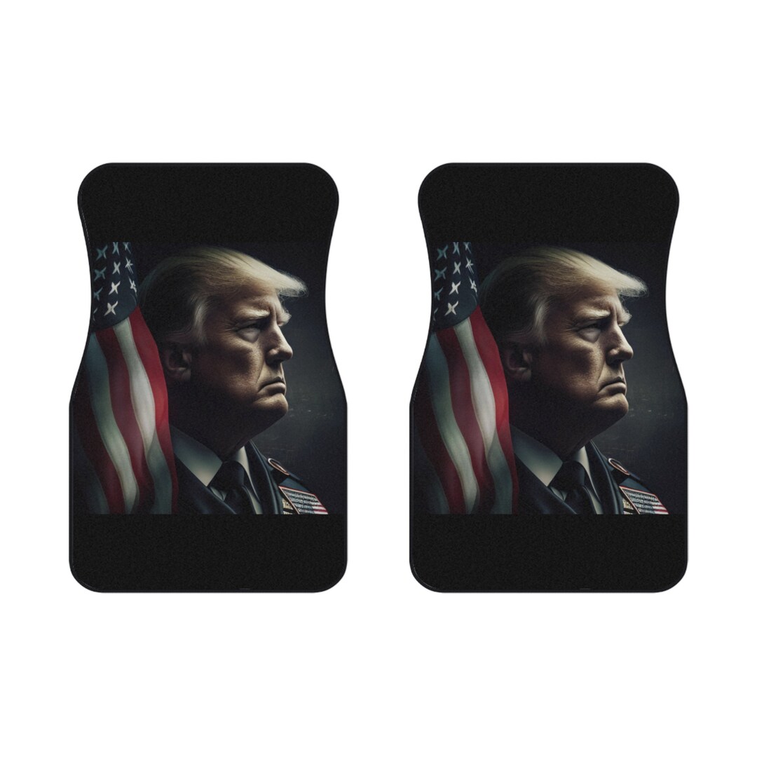 Trump American Flag Car Mats 2x Front - Etsy