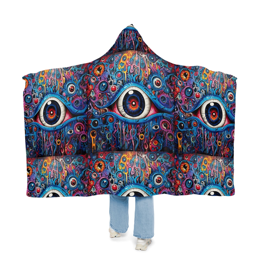 Evil Eye Multiple Color Snuggie Snuggle Blanket - Etsy