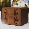 Wedding Card Box, Personalized Card Box, Wooden Envelope Box, Unique ...
