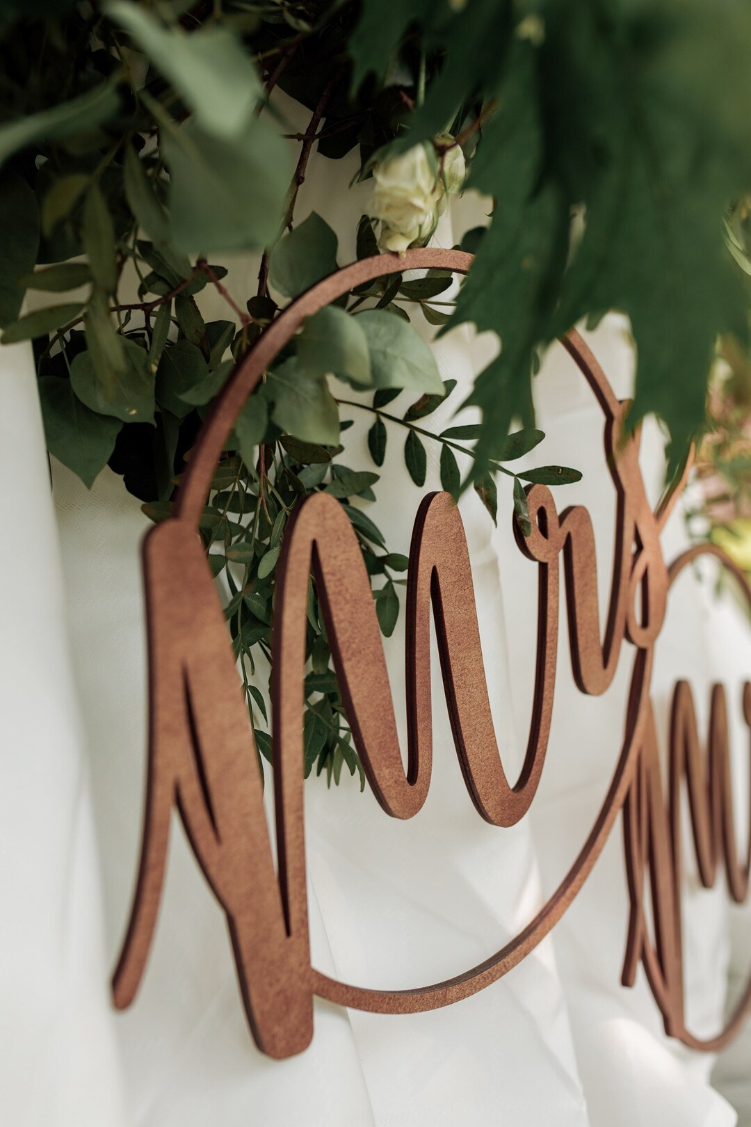 Wedding Chairs Signs, Bride and Groom Chairs, Personalized Chairs Signs ...