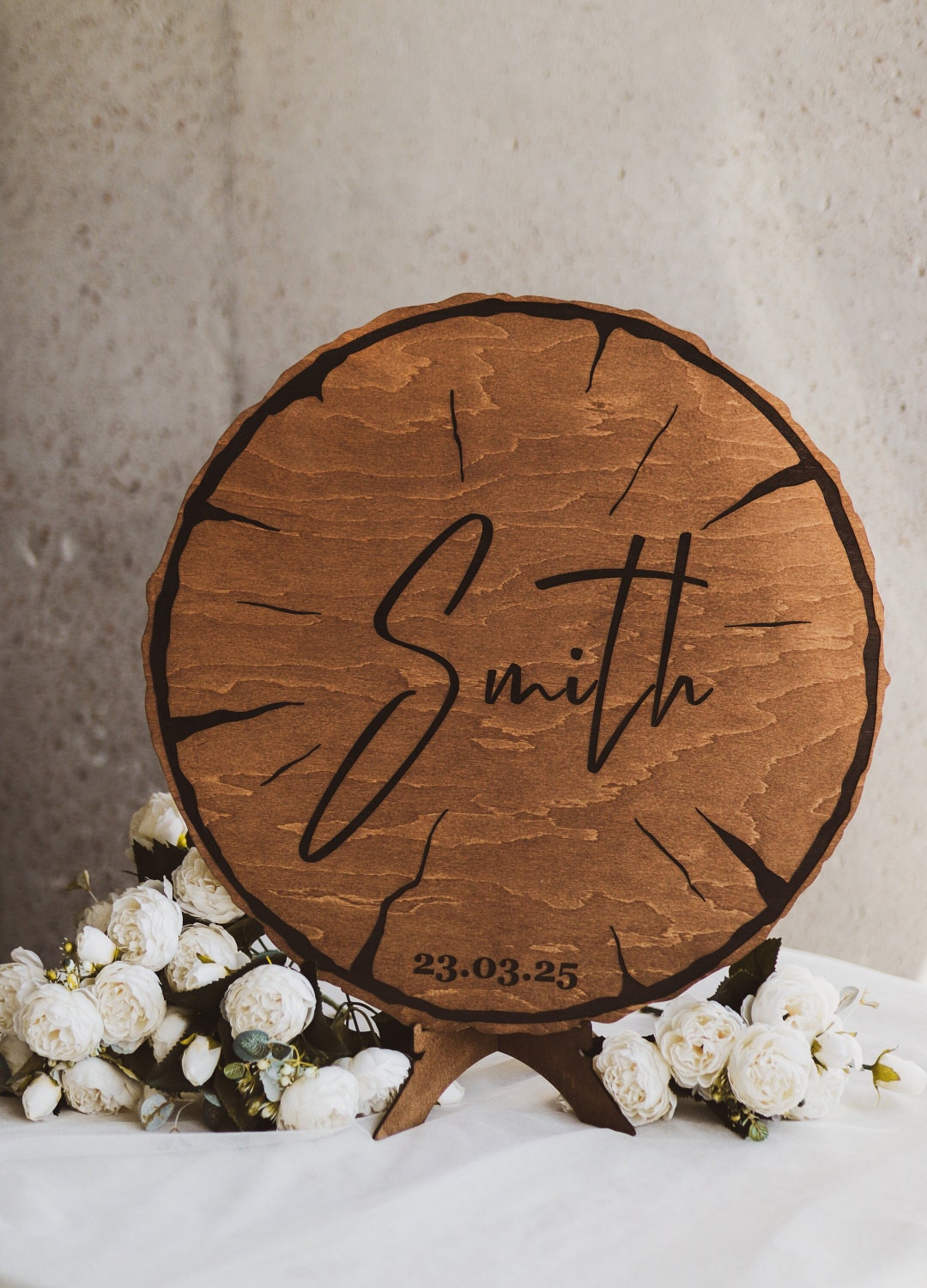 Rustic Wedding Guestbook, Alternative Wedding Decor, Wooden Guestbook ...