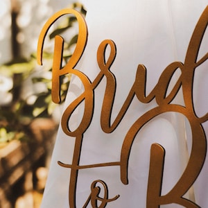 Bride to Be Sign, Bridal Shower Decorations, Wooden Sign for Party ...