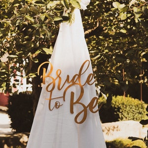 Bride to Be Sign, Bridal Shower Decorations, Wooden Sign for Party ...