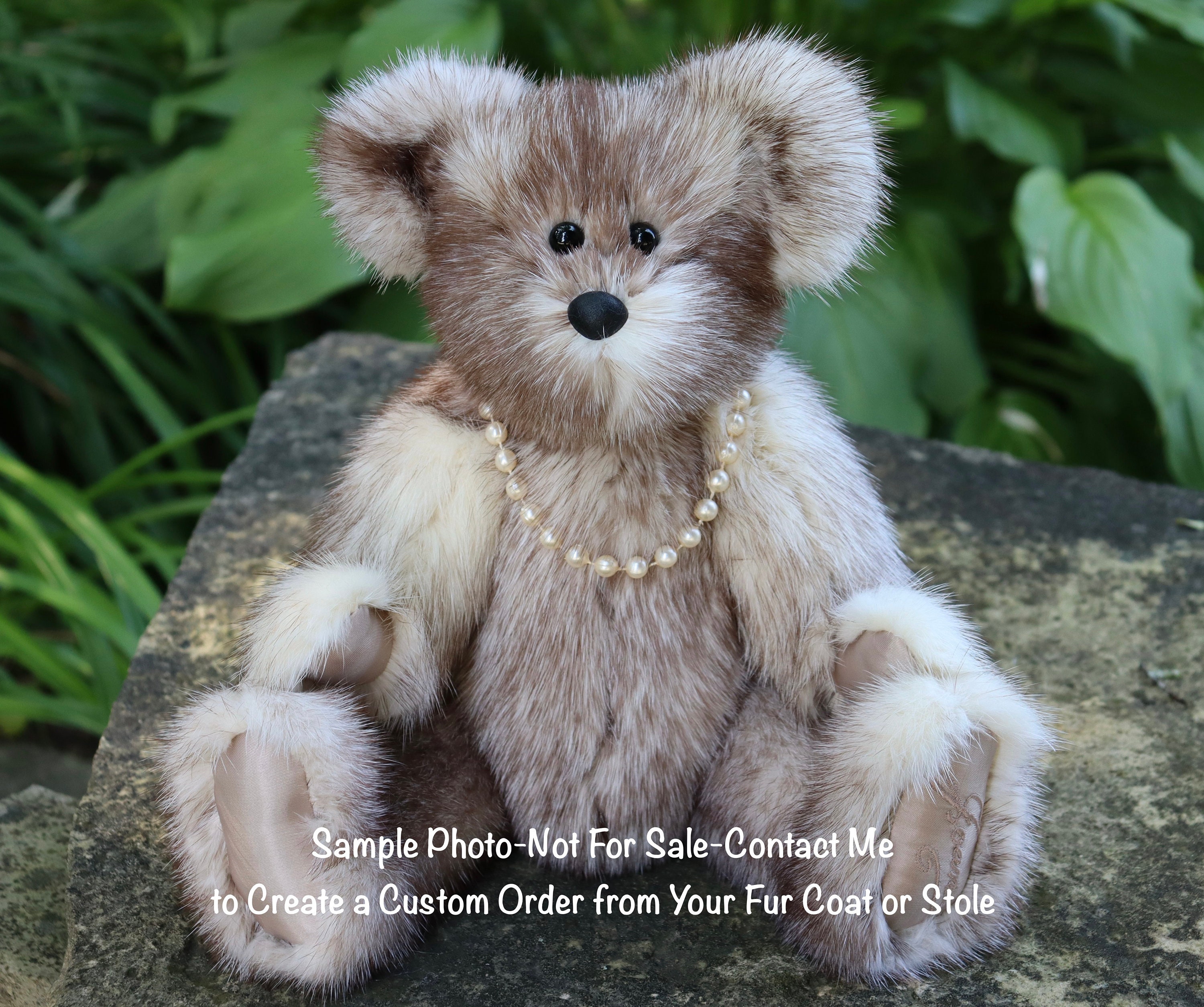 Custom Made Teddy Bear From Your Fur Coat - Etsy