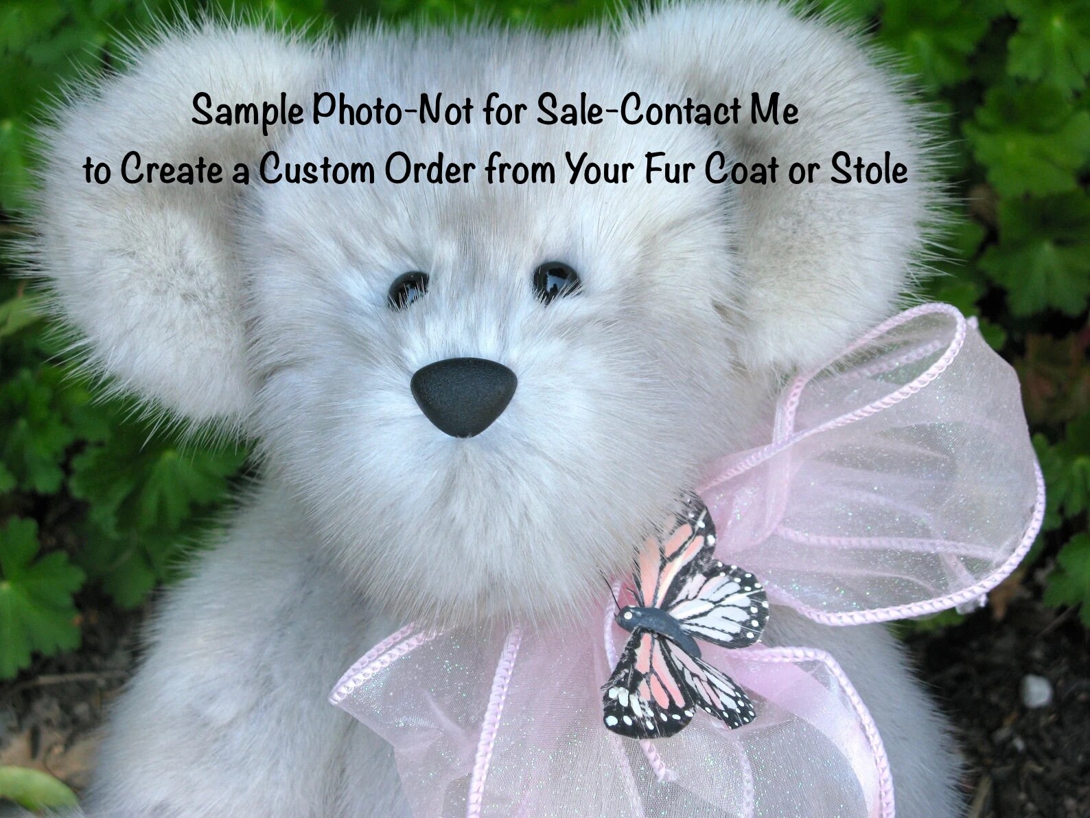 Custom Made Teddy Bear From Your Fur Coat - Etsy
