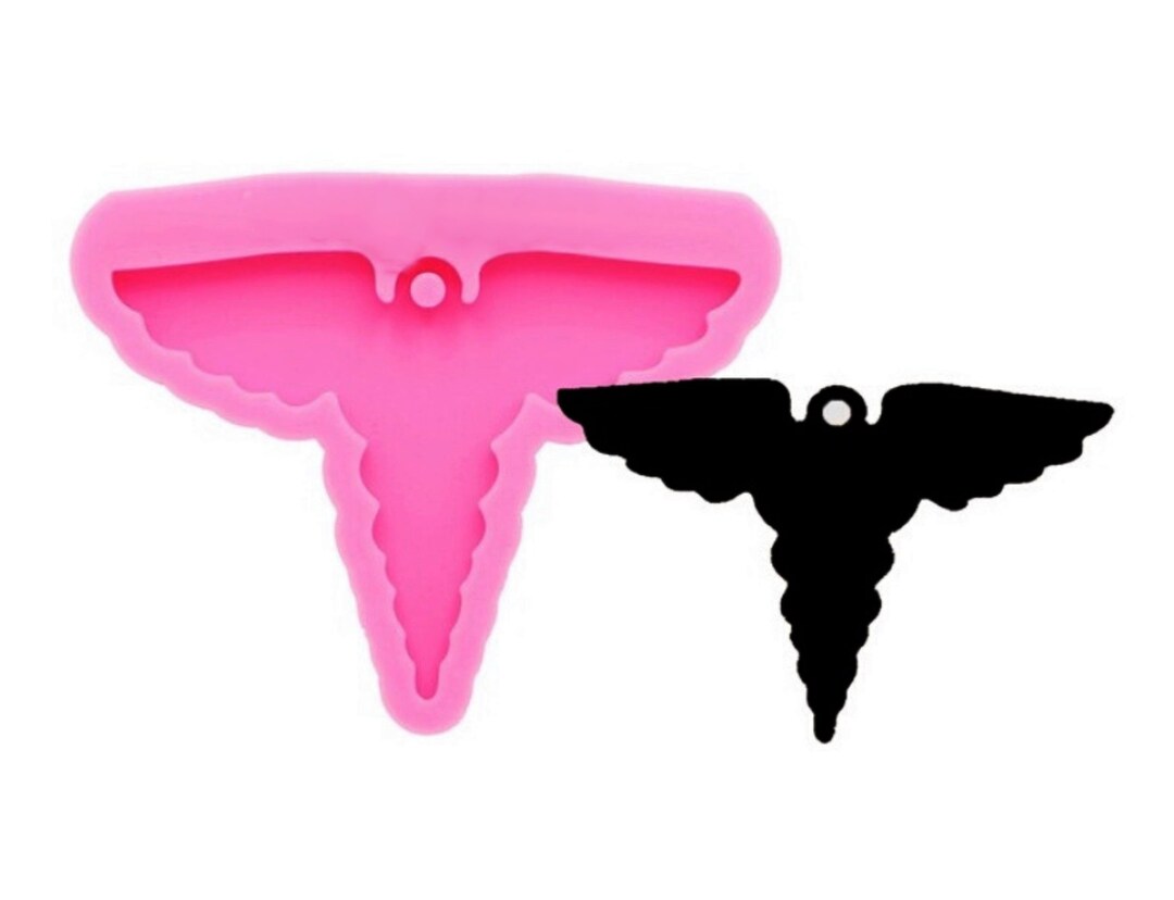 Medical Emblem Shiny Silicone Mold,silicone Key Chain Mold,epoxy Resin ...
