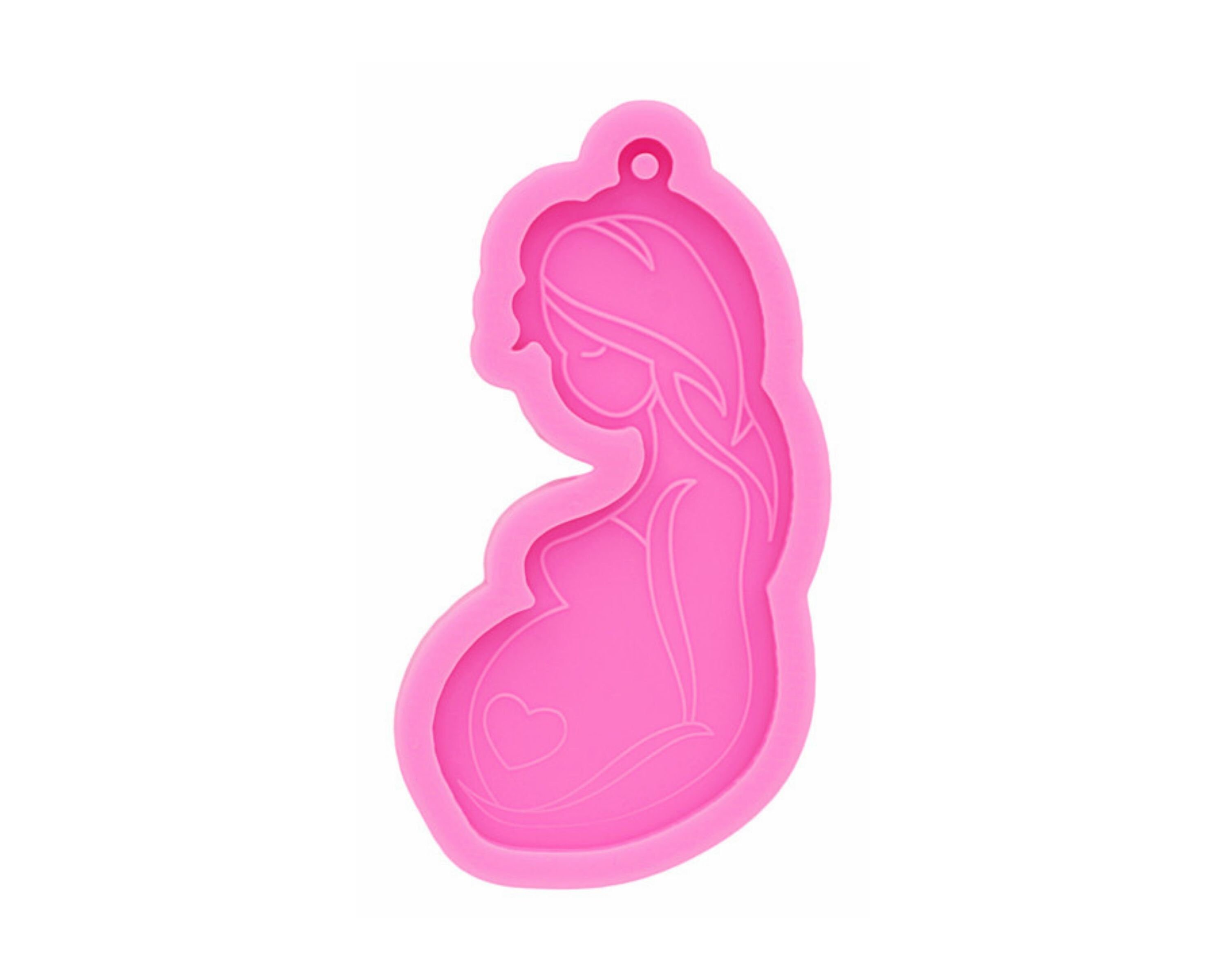 Pregnant Women Mold , Pregnant Silicone Molds ,keychain,epoxy Resin ...