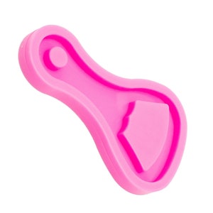 Bottle Opener Mold Silicone Molds DIY Resin Epoxy Keychains Mould for ...