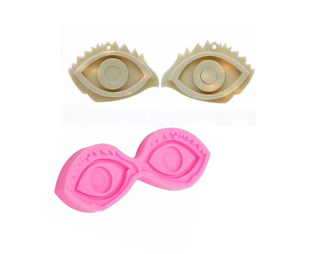 Evil Eye Silicone Mold,eye Keychain Mold-epoxy Mold-jewelry Making Mold ...