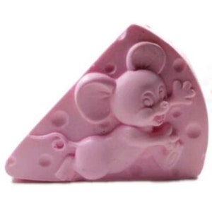 Mouse Silicone Mold,cheese Shape Mouse Mould Craft Art Silicone 3D Soap ...