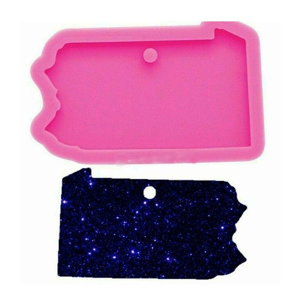 Resin Keychain Molds - Etsy