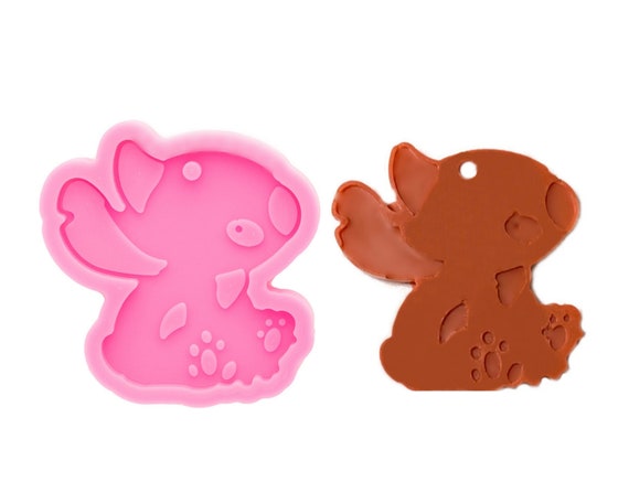 Shiny Cartoon Silicone Mold for Keychain Resin Mold Mould | Etsy