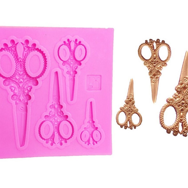 Scissors Mold - Etsy