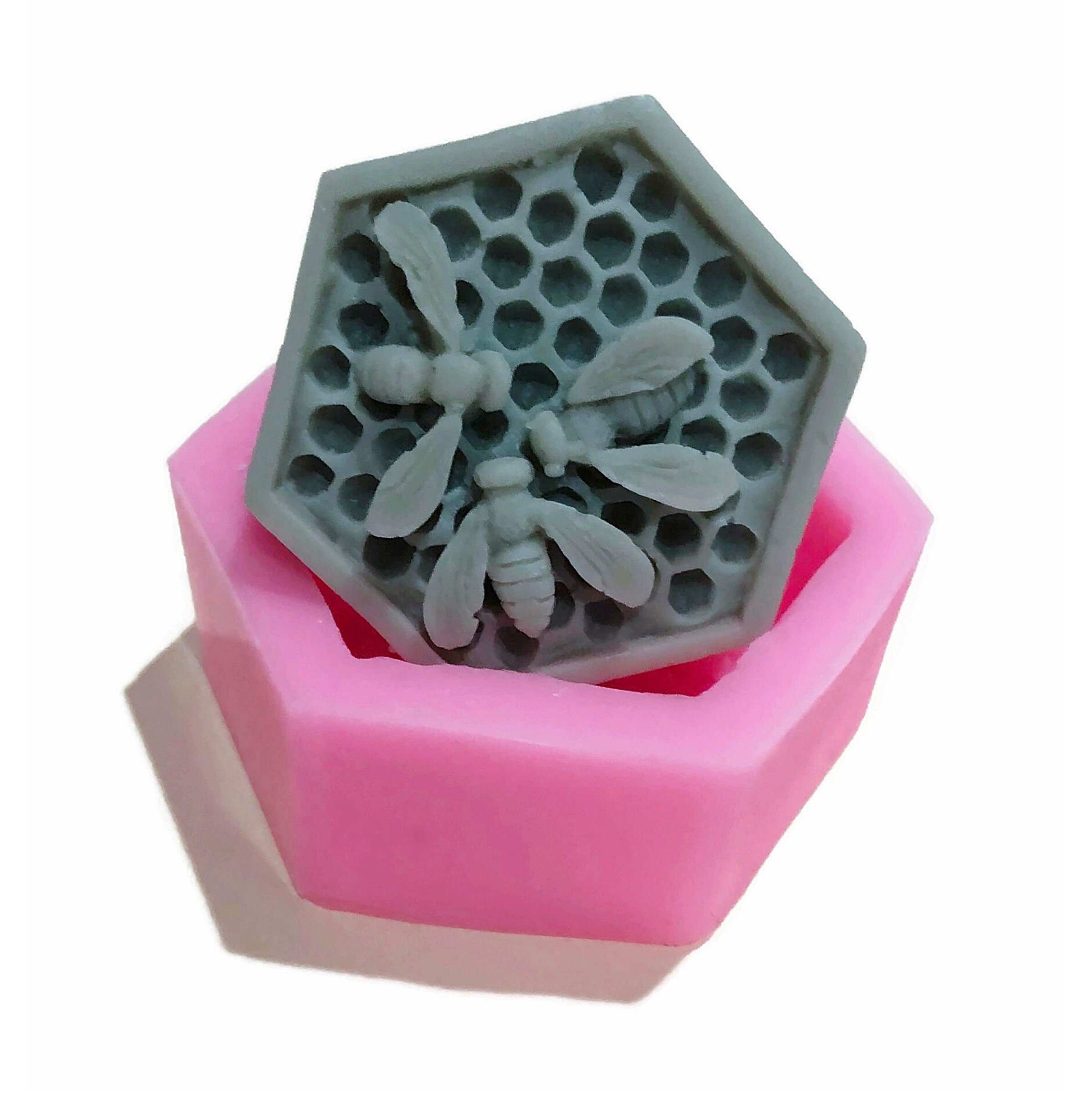 Bee Soap Mold Honey Bee Silicone Mold Honey Bee Nest - Etsy