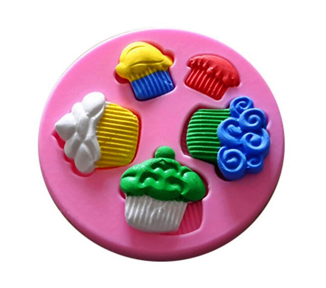 Cupcake Mold,3d Silicone Fondant Mold Design Mold,diy Handmade,baking ...