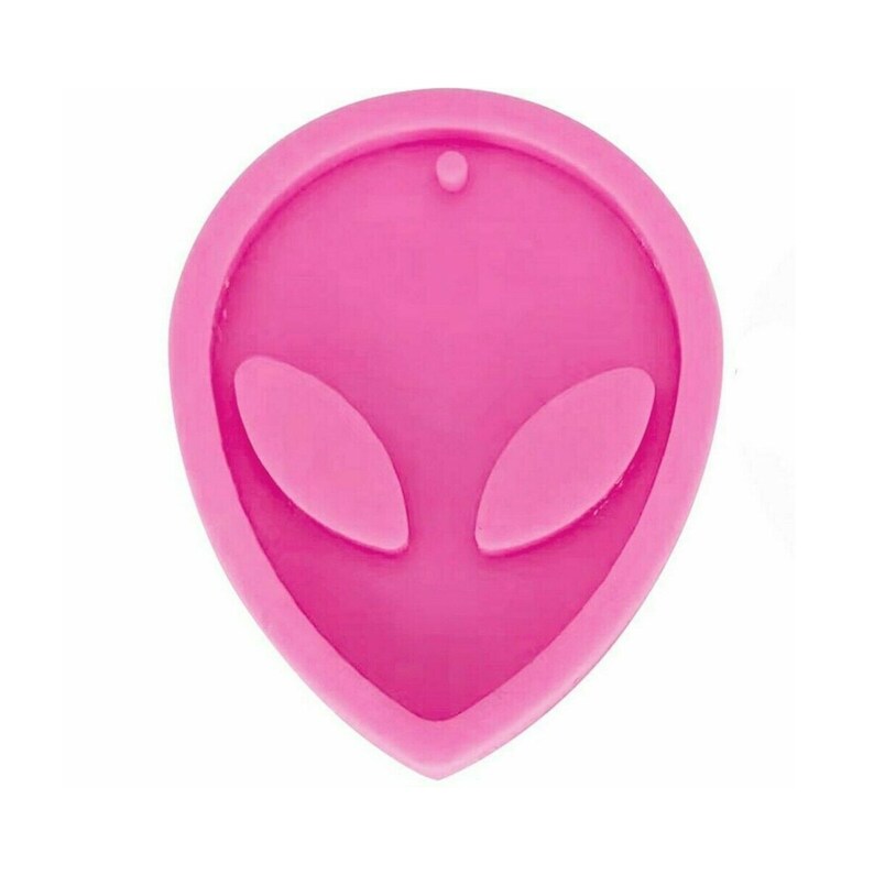 Alien Silicone Keychain Moldjewelry Making Glitter Silicone - Etsy