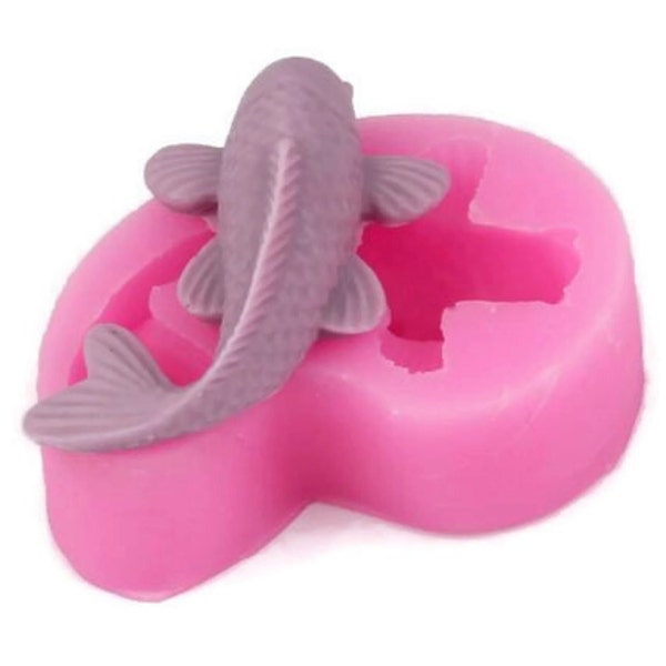 Silicone 3d Koi Fish Molds - Etsy
