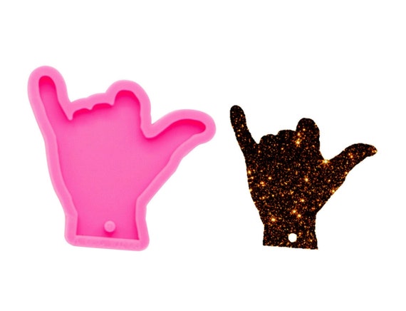 Shiny Hand Finger Shape Silicone Epoxy Resin Molds Craft Molds | Etsy