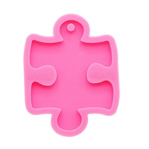 Shiny Puzzle Silicone Molds DIY Epoxy Resin Table Mould Silicon Craft ...