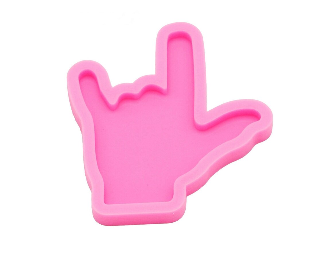 Finger Silicone Mold Hand Shape Fingersilicone Keychain - Etsy