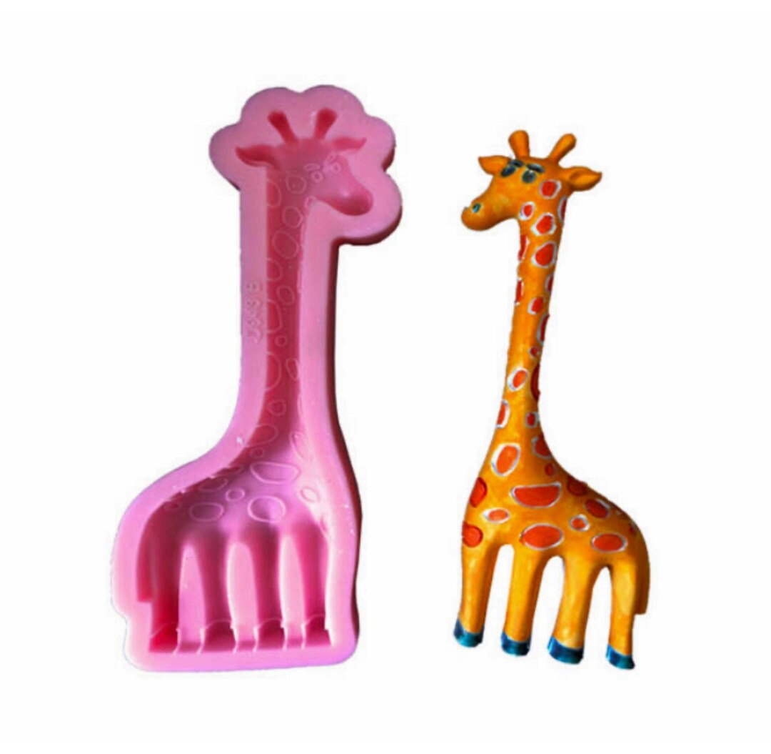 Giraffe Silicone Mold, DIY Handmade Cake Mold Chocolate Mold Sugar ...