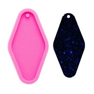 Silicone Hotel Tag Keychain Mold for Resin Crafts Making,epoxy Resin ...