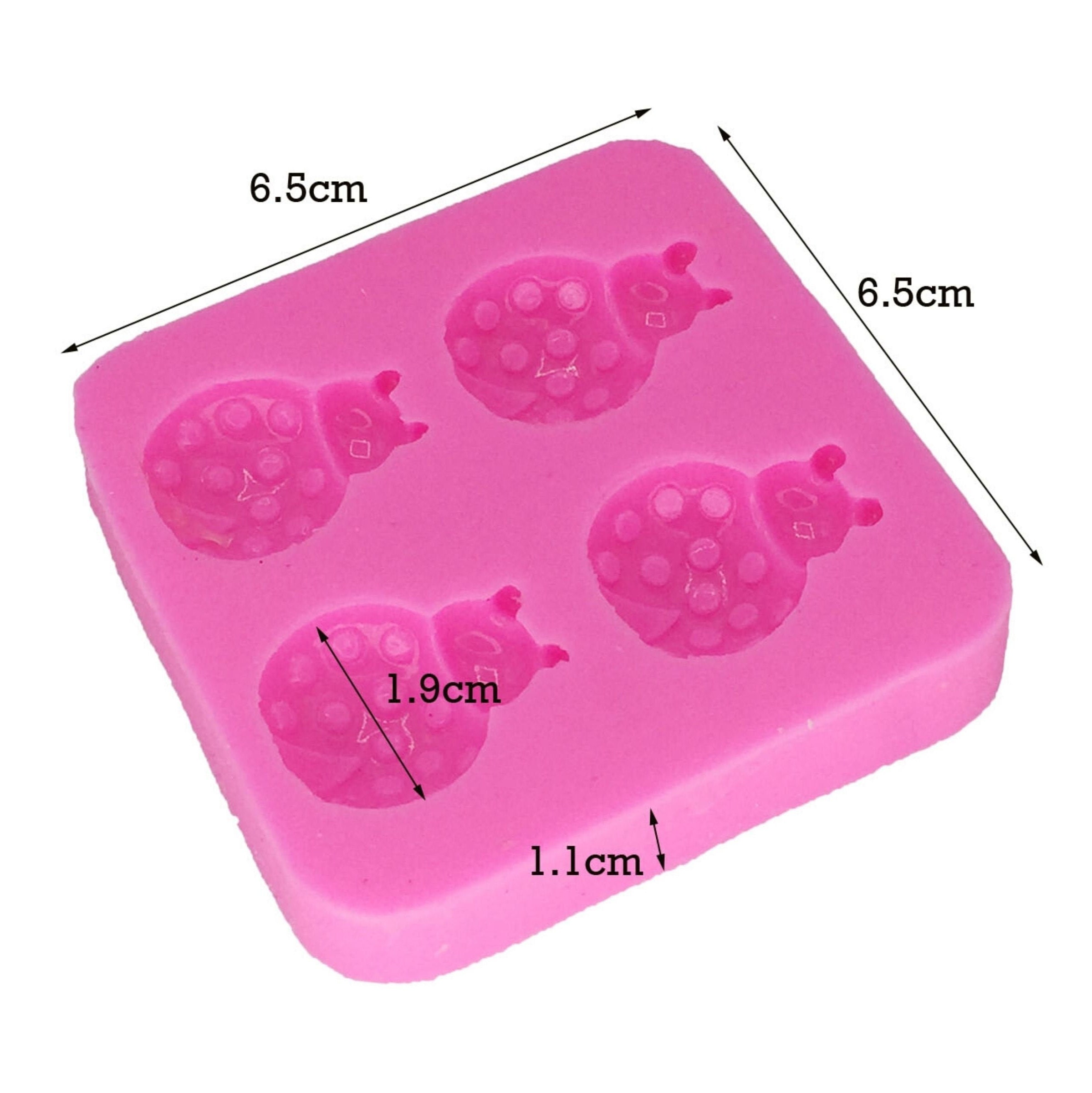 Ladybug Silicone Mold3d Silicone Fondant Mold Design | Etsy