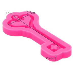 Love Key Keychains Mould Resin Silicone Epoxy Molds for Jewelry ...
