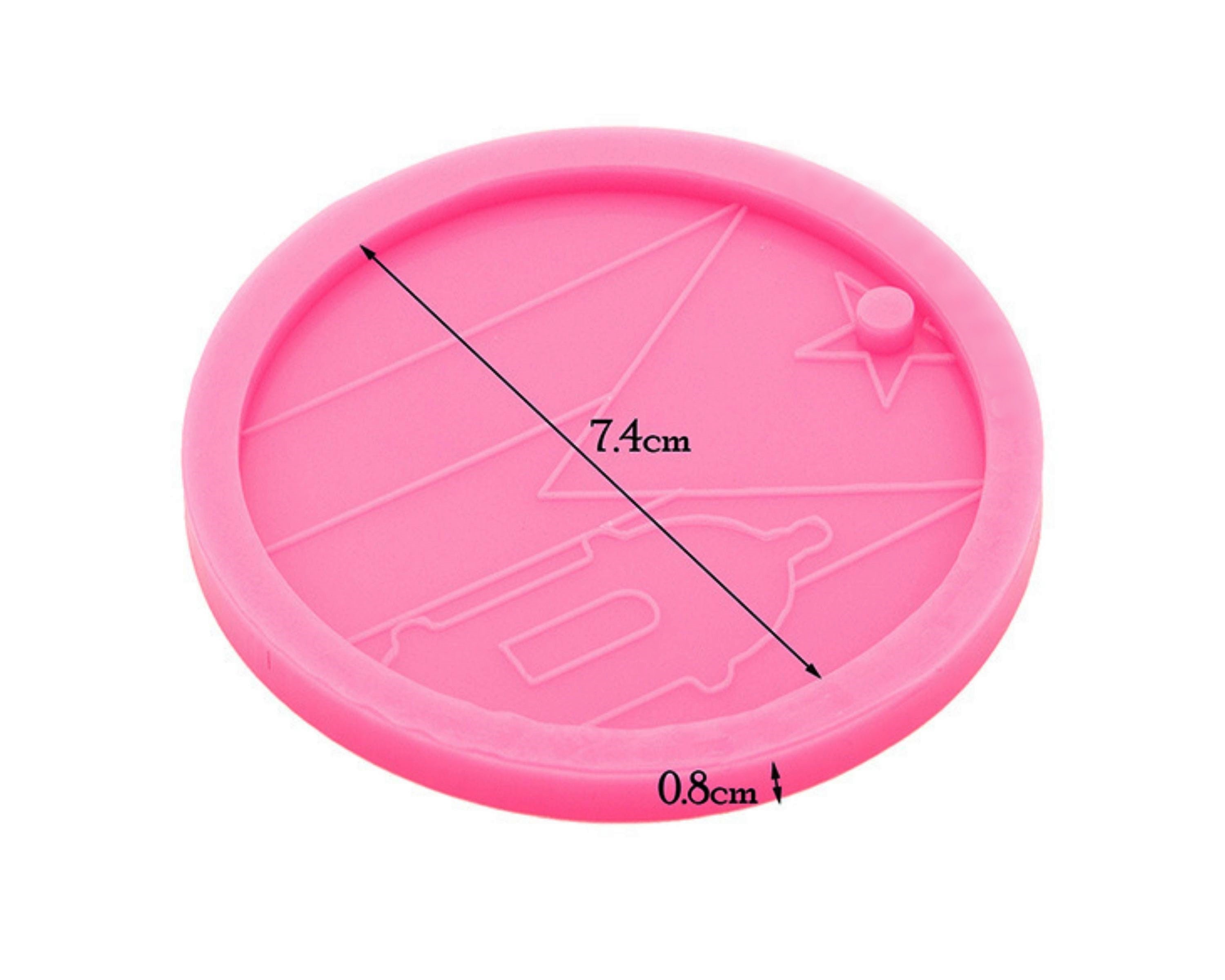 Shiny Puerto Rico Flag La Garita Mold - Resin Crafting Mold - Silicone ...