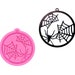 Spider Web Halloween Mold,jewelry Epoxy Clay Polymer Mold,pendant ...