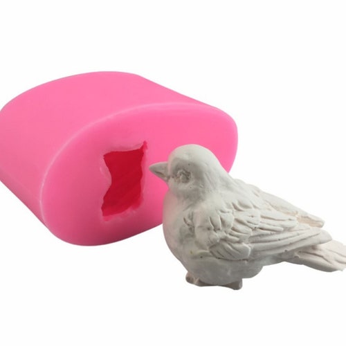 Silicone Bird Mold 3D Mould for Casting Resin Soap Wax Isomalt - Etsy