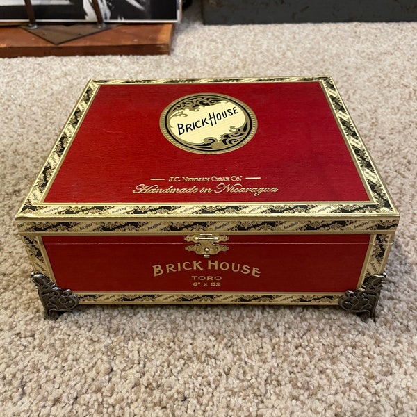 Repurposed Cigar Box - Etsy