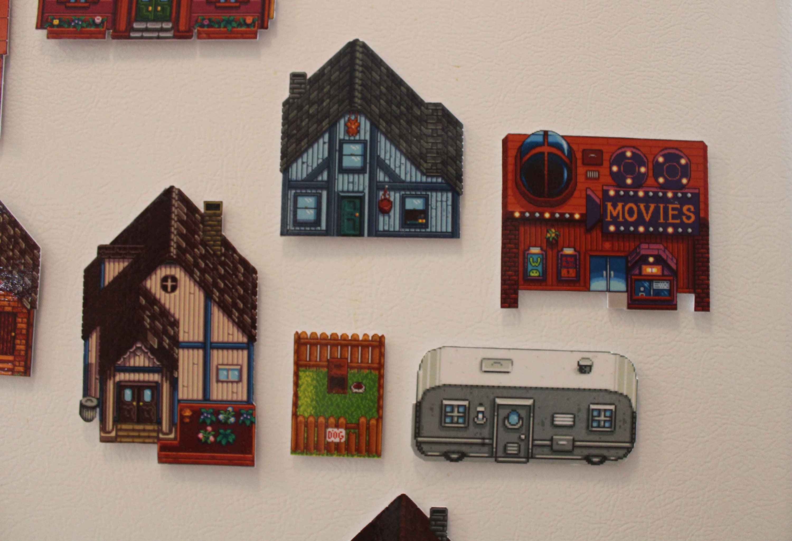 Stardew Valley Main Town Magnet Pack - Etsy